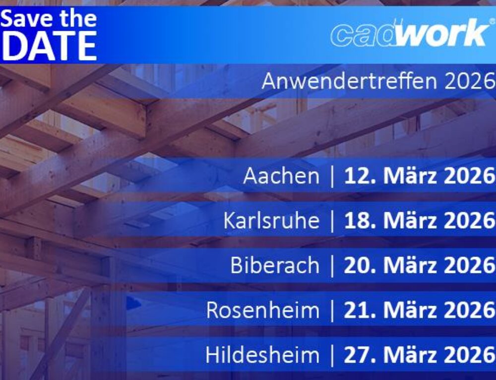 News cadwork Version 2025 – Alle Infos jetzt verfügbar! - cadwork.de